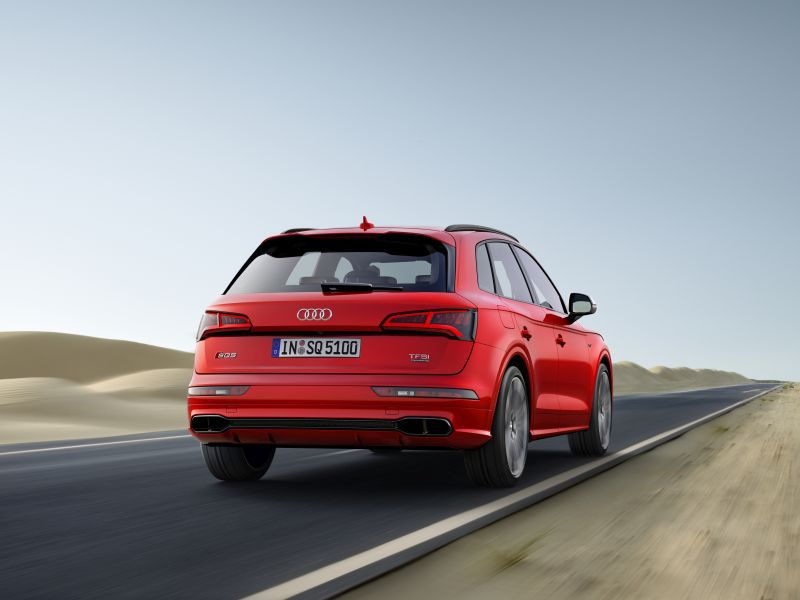 Audi SQ5 technical specifications and fuel economy